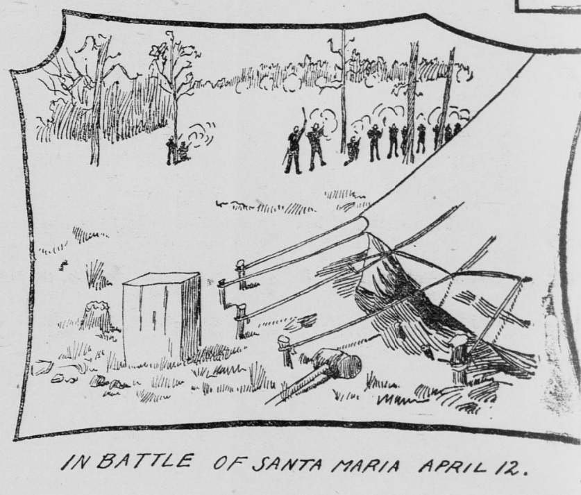 13th minn in battle of santa maria april 12 1899