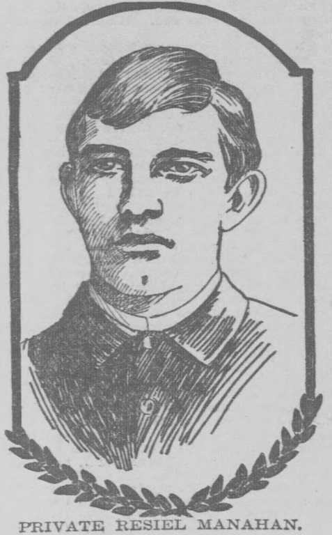 private resiel manahan a 20th kans killed in action april