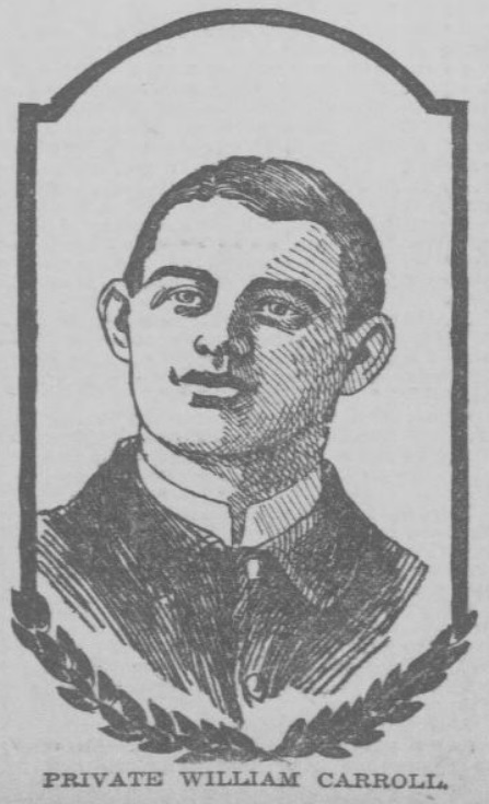 pvt william carroll d 20th kans killed in action march 27 1899 marilao ...